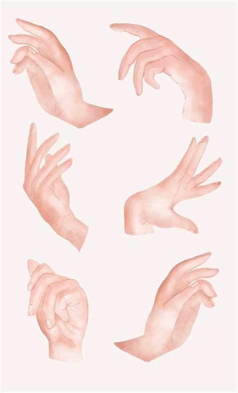 Hand Poses For Drawing