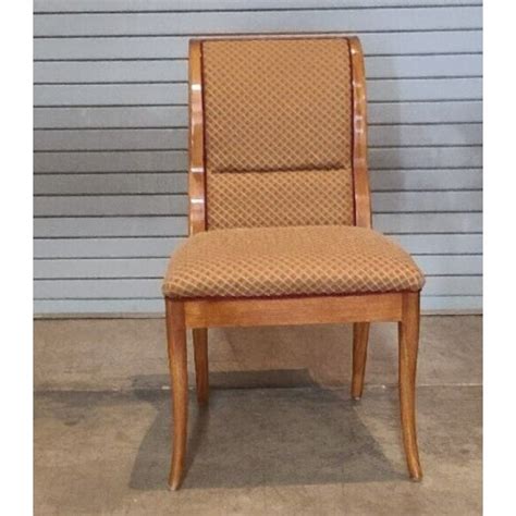 Late 20th Century Set Of 8 Henredon Maple Triomphe Empire Style Dining