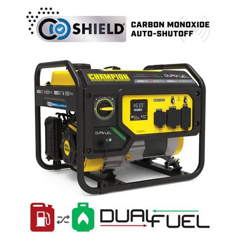 3500w Dual Fuel Generator With Co Shield® Champion Power Equipment