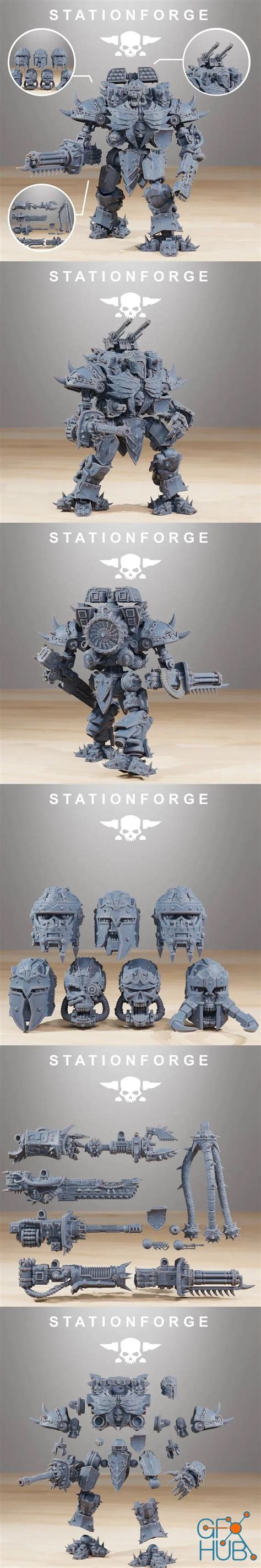 3d Print Model Pythonicus Defender Mk2 143539 3d Print Model Pythonicus Defender Mk2 143539