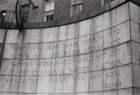 Isaiah Wall Stock Image Image Of World Headquarters 22788065