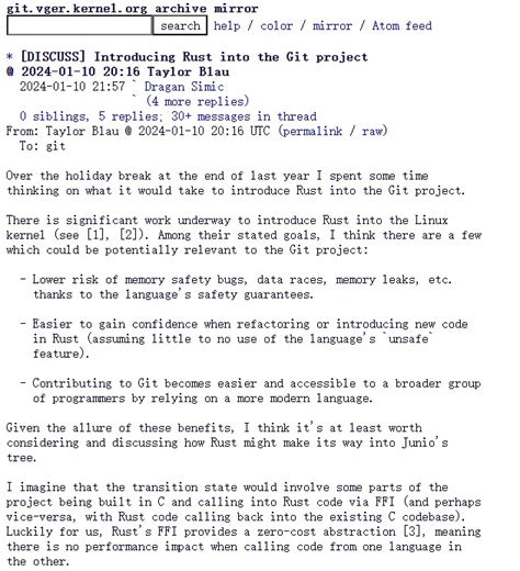 Git Rust