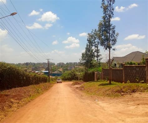 Plot For Sale In Matuu Makao