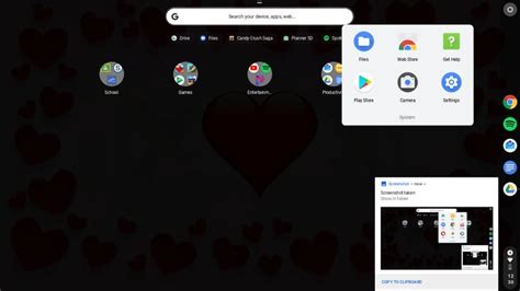 Chromebook System Folder