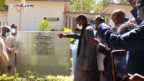 Vidéo Le Centre De Santé De 10ème Riaom Thiès Baptisé Au Nom De Dr