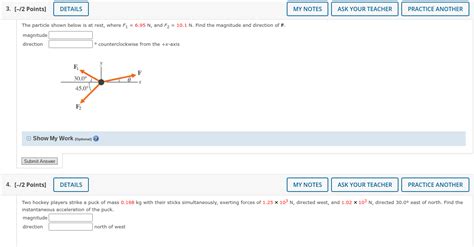Solved 3 2 Points DETAILS MY NOTES ASK YOUR TEACHER Chegg