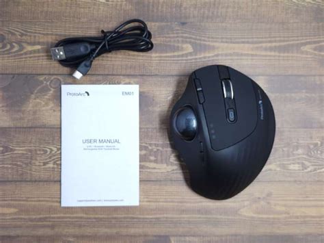 Protoarc Em01 And Em03 Trackball Mouse Review The Gadgeteer