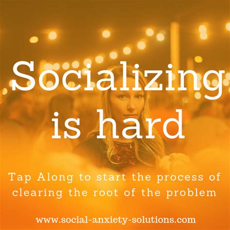 Socializing Is Hard Tap Along Social Anxiety Solutions