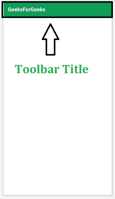 How To Change Text Color Of Toolbar Title In An Android App