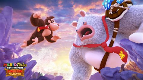 Mario Rabbids Kingdom Battle Donkey Kong Adventure Dlc Launch