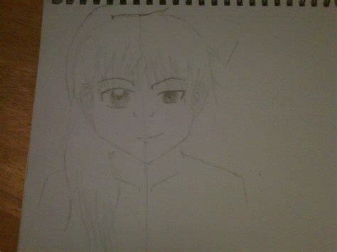 Half Girl Half Boy By Wildkitty Luv On Deviantart