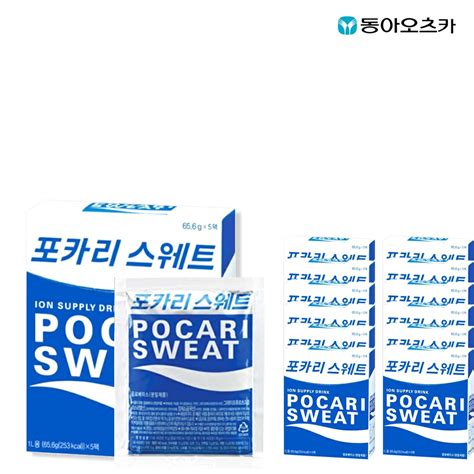 포카리스웨트 분말 65 6g X 60포 이온음료 포카리분말 스포츠음료 1l용 갈증해소 파우더 동아오츠카 티몬