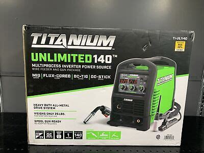 Titanium TI UL Unlimited Multiprocess Inverter Wire Feeder Gun Package EBay
