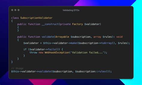 laravel php validation cleancode webdevelopment gary clarke