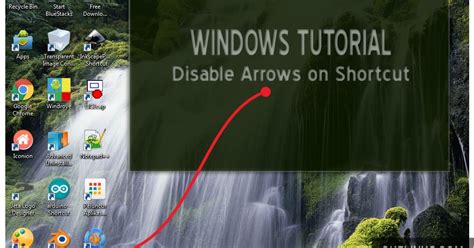 Cara Sederhana Menghilangkan Tanda Panah Pada Icon Shortcut Windows 7