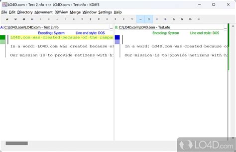 Kdiff3 Screenshots
