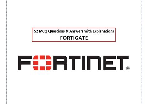 Fortigate Mcq Questions And Answers Pdf Connect Techs