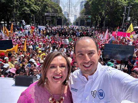 Pide Marko Cortés a Ebrard sumarse al Frente Amplio aseguró que AMLO