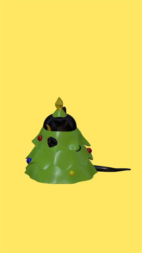 Free Stl File X Mas Tree Kitty Cat 🌳・3d Printable Design To Download・cults