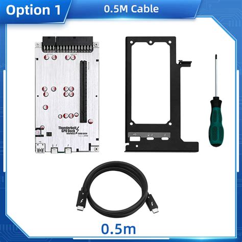 Upgraded Th3p4g3 Thunderbolt Compatible Gpu Video Card Dock Laptop To