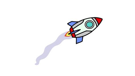 Rocket Launch Animation Stock Video Footage For Free Download