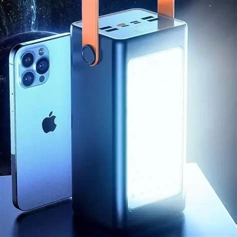 Повербанк 100000 mAh YM-655 широкая коробка, Внешний аккумулятор с ...