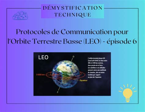 Protocoles De Communication Pour Lorbite Terrestre Basse Leo 🌍🚀 L