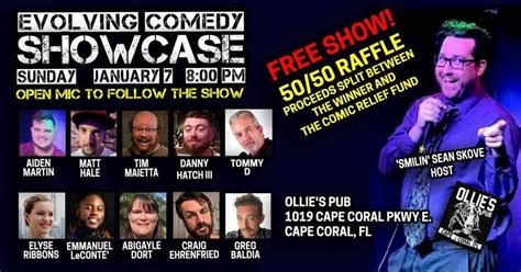 Evolving Comedy Showcase 1019 Cape Coral Parkway East Cape Coral Fl