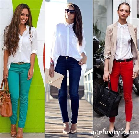 What To Wear With White Shirt Ladies Dresses Images 2022