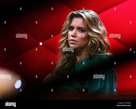 Sylvie Van Der Vaart Poses During The 5th Live Show Of The German TV