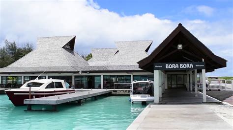 Bora Bora French Polynesia Motu Mute Airport Marina Hd 2017 Youtube