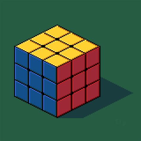 Rubiks Cube Artistdiego Fung Cronosart99 Rpixelart