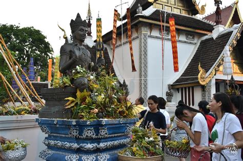 สืบสานประเพณี “ใส่ขันดอกบูชาเสาอินทขิล” ณ วัดเจดีย์หลวงวรวิหาร จ เชียงใหม่