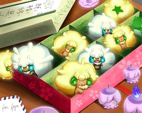 Flyaspring4 Litwick Whimsicott Nintendo Pokemon Pokemon Bw 10s
