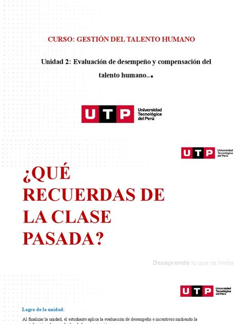 S06s1 Métodos De Evaluación Del Desempeño Moderno Pdf Evaluación