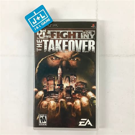 Def Jam Fight For NY The Takeover SONY PSP Pre Owned