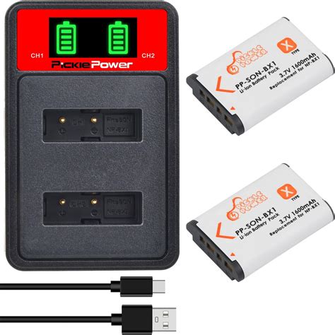 Pickle Power Np Bx1 Batteria 21600 Mah Con Caricabatterie Doppio