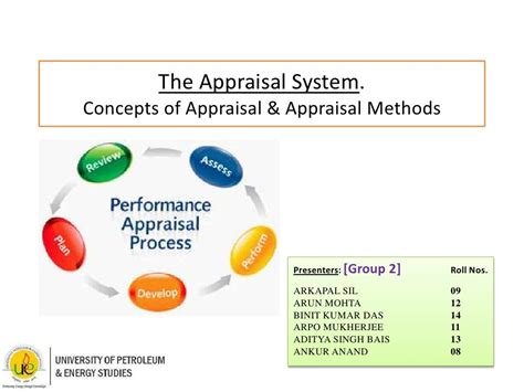 The Performance Appraisal System