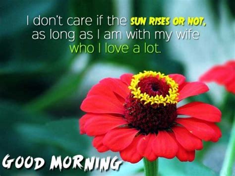 100 Sweet Good Morning Messages For Wife Wishesmsg