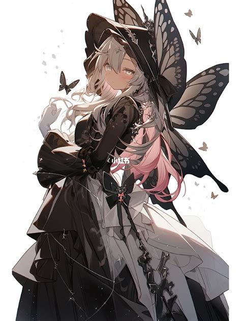 黑翼族oc展示｜苍凉双眼，留有余温