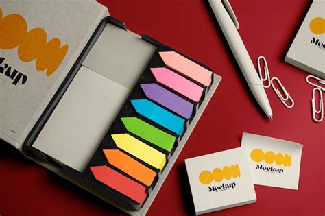 Premium Psd Small Portable Sticky Notes Mockup
