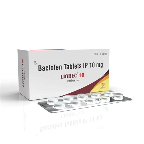 Liobec 10 Tablets At ₹ 1000box Baclofen In Ludhiana Id 21029949955
