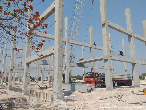 Precast Column And Beam Vcon Thai