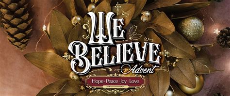 We Believe Sermon Series By Dion Frasier From November 27th 2022