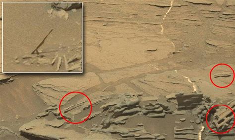 Nasas Curiosity Images Reveal Cutlery Set On Mars Daily Mail Online