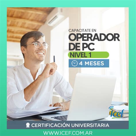 Operador De Pc Adultos Nivel 1 Instituto Icef