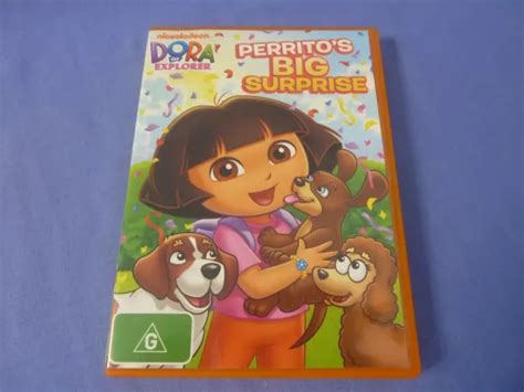 Dora The Explorer Perritos Big Surprise Dvd 3 Episodes R4 £518
