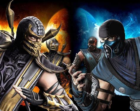 Mortal Kombat Scorpion Vs Sub Zero Wallpapers Top Free Mortal Kombat
