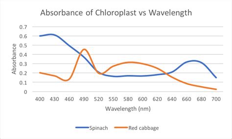 Solved Does The Absorbance Spectrum Make Sense According To Chegg