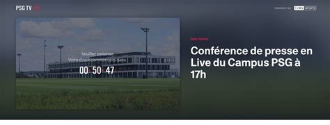 Psg Community On Twitter 🚨 La Conférence De Presse Est Désormais